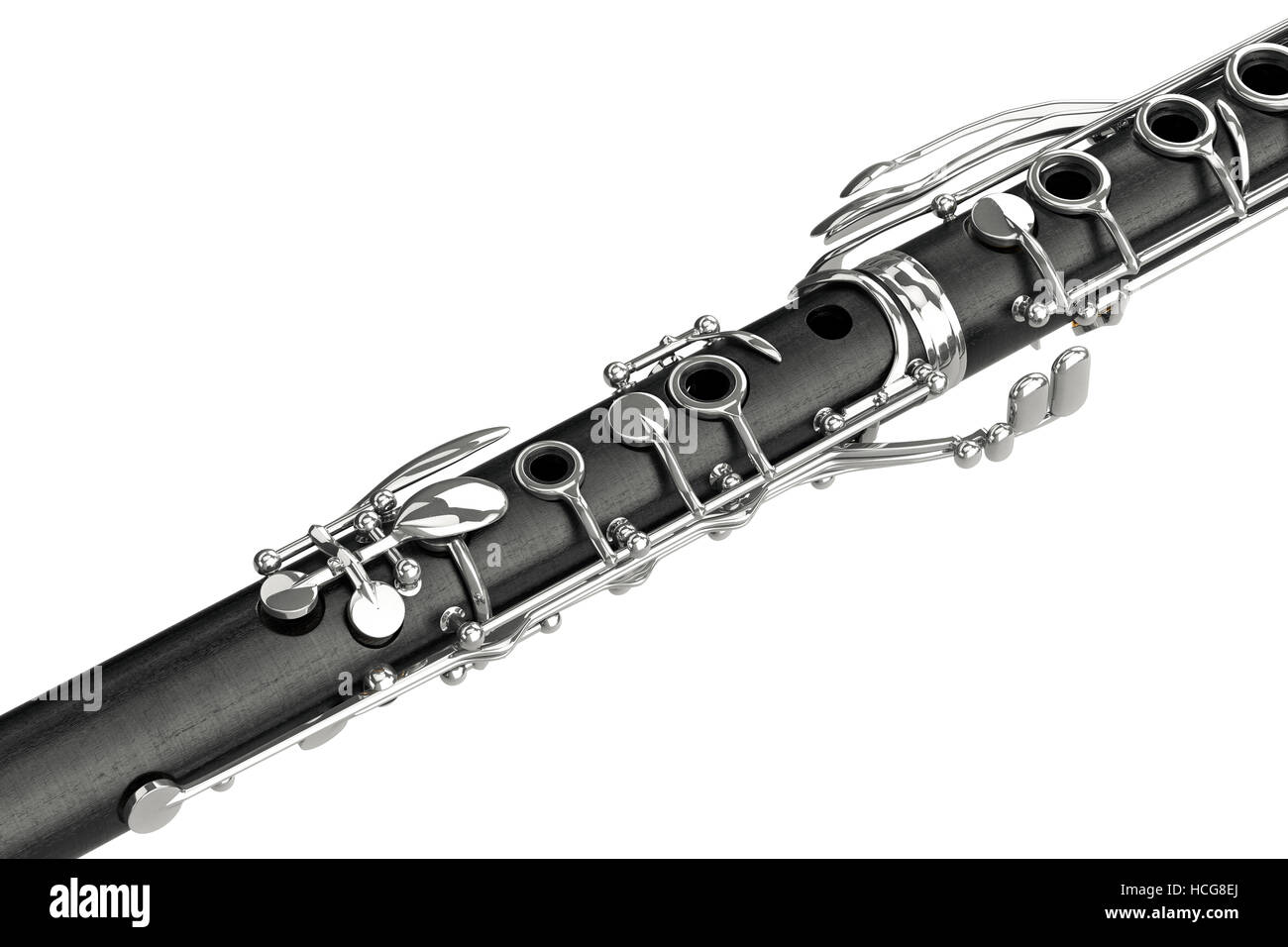 Clarinet classical musical equipment, close view Stock Photo - Alamy