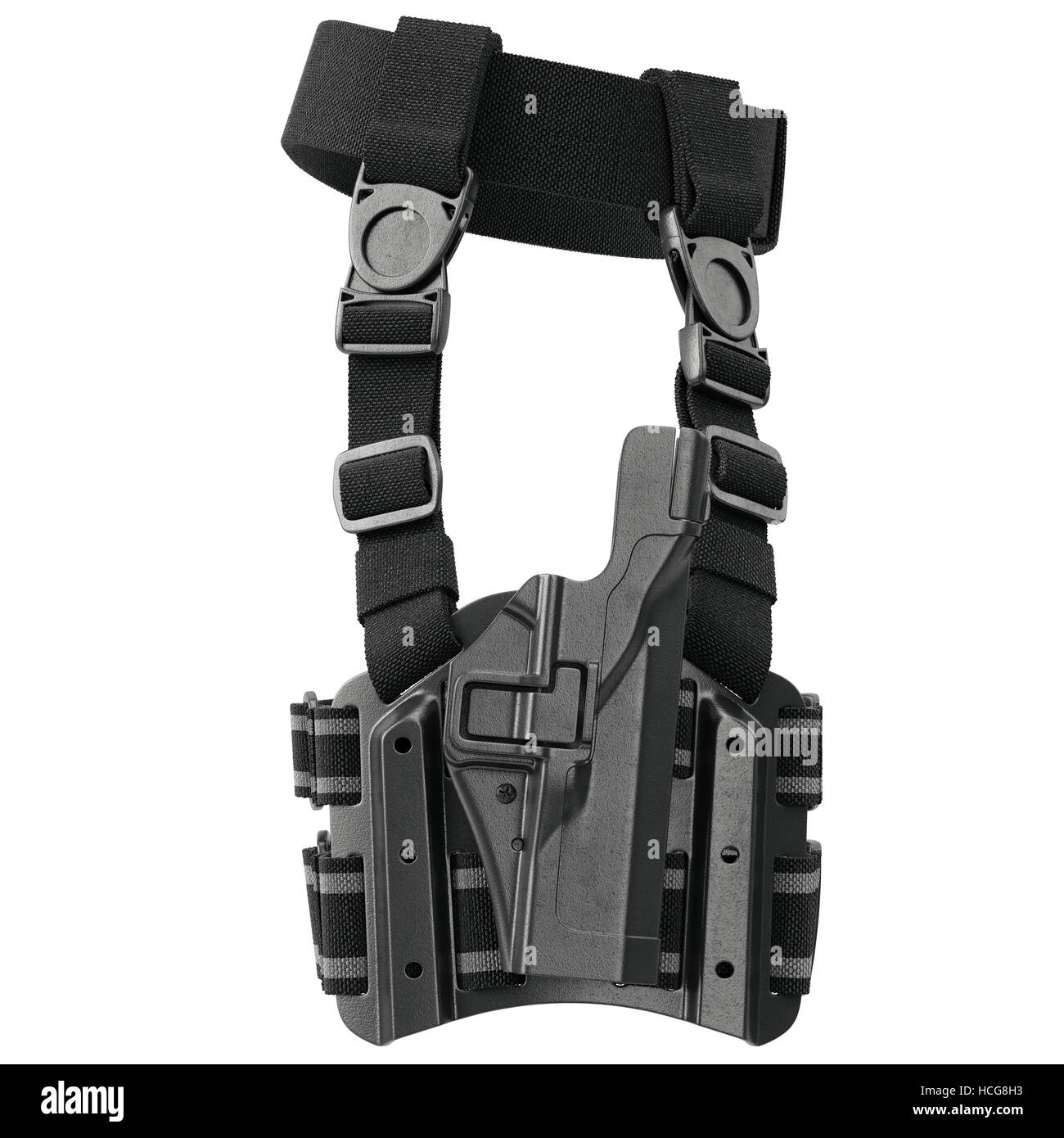Holster plastic belt, side view Stock Photo - Alamy