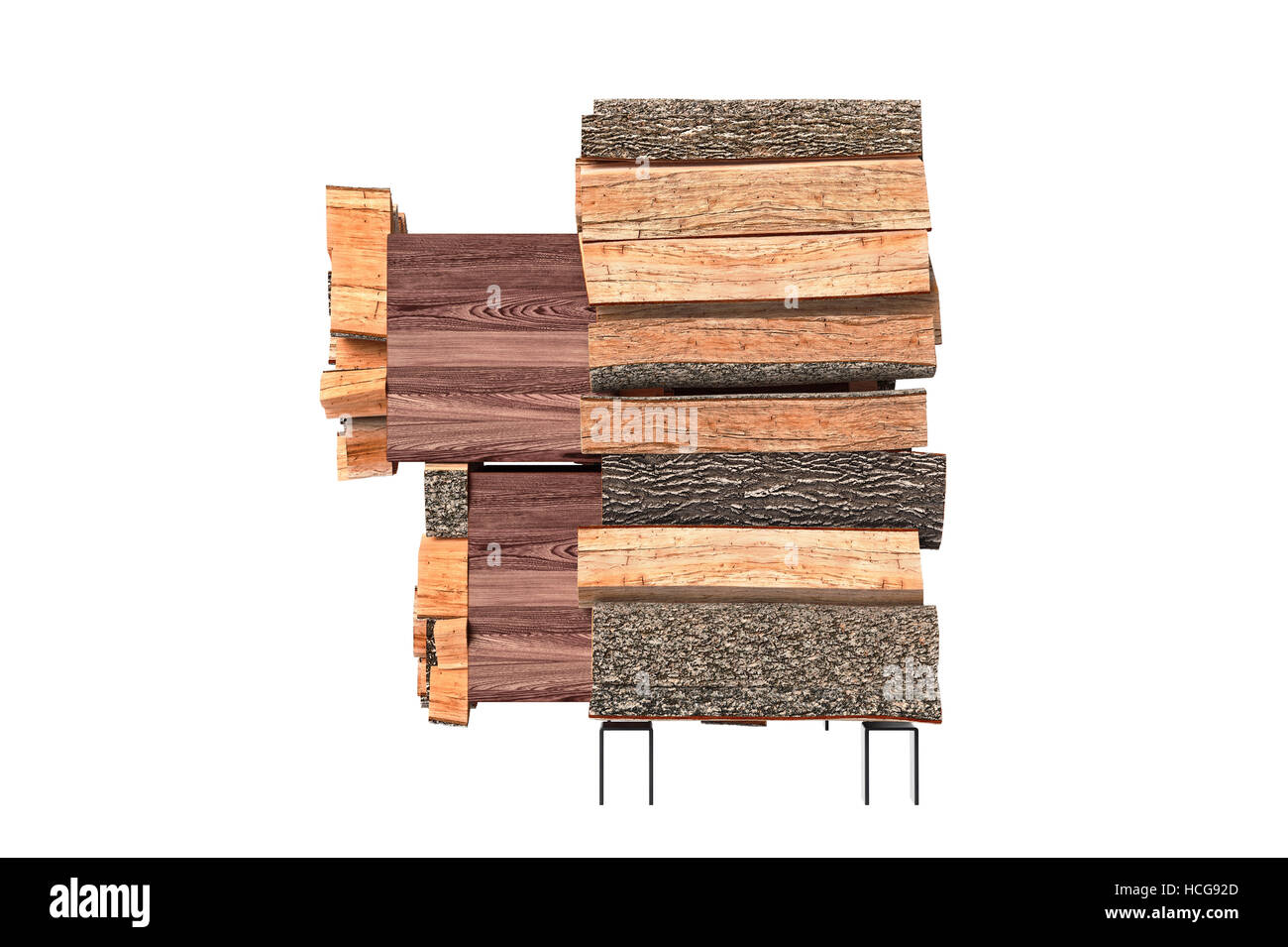 Wood cabinet furniture, side view Stock Photo - Alamy