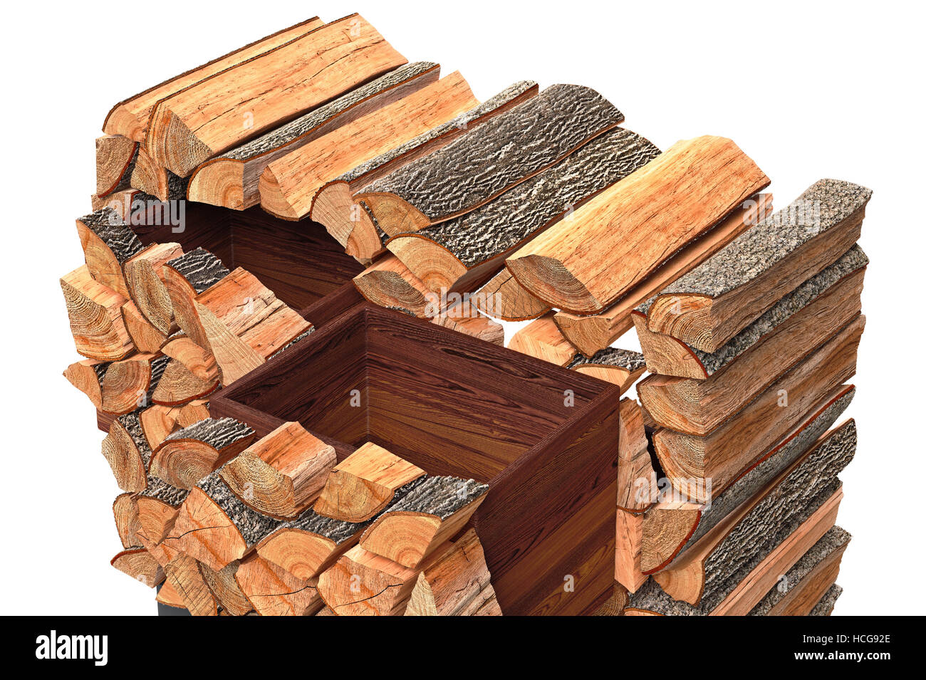 Classic logs view hi-res stock photography and images - Alamy