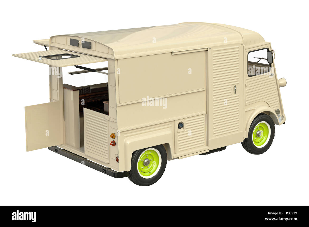 Food truck mobile eatery Stock Photo - Alamy