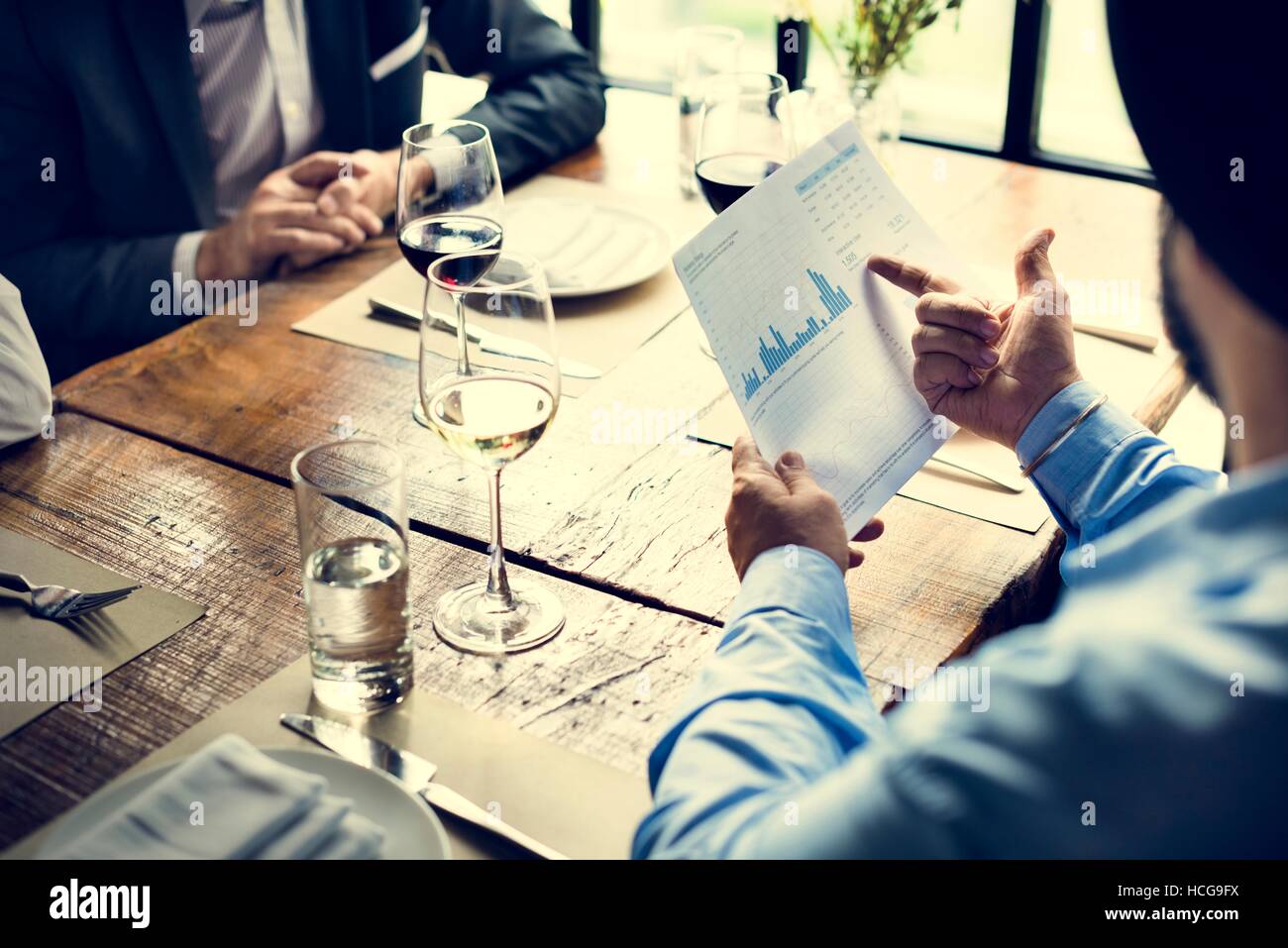 Group Of People Business Meeting Concept Stock Photo - Alamy