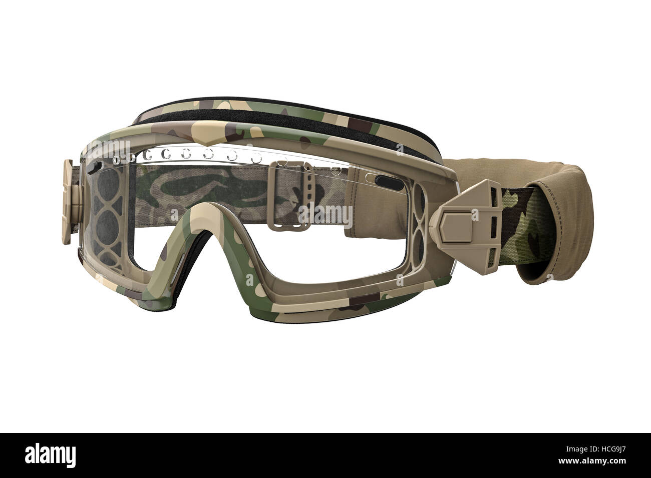 Military goggles, camouflage Stock Photo - Alamy