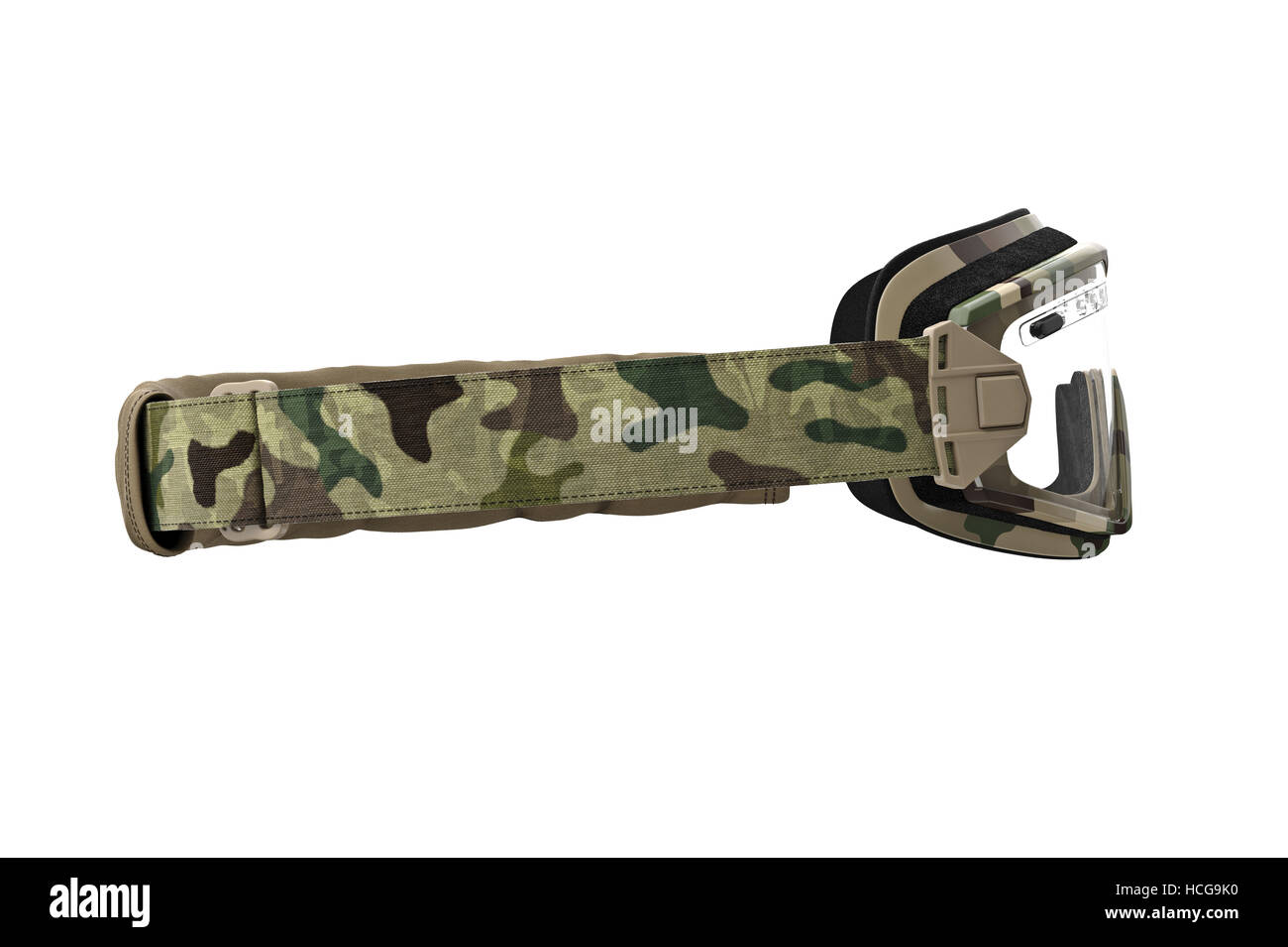 Military goggles, side view Stock Photo - Alamy