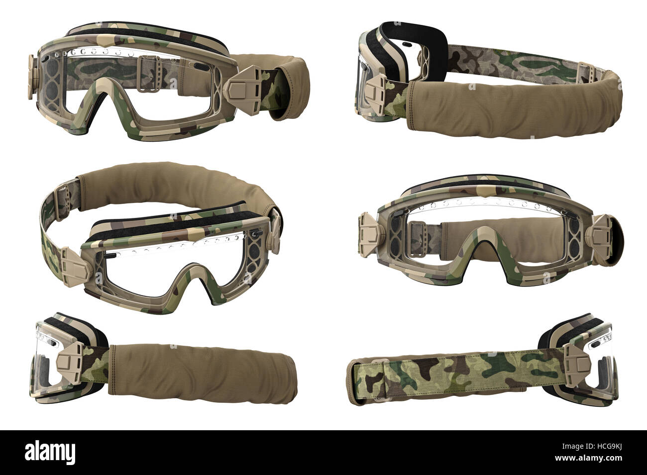 Military goggles, set Stock Photo - Alamy