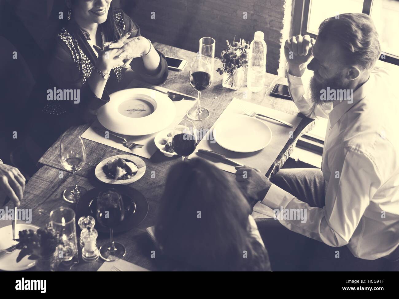 Restaurant Chilling Out Classy Lifestyle Reserved Concept Stock Photo ...