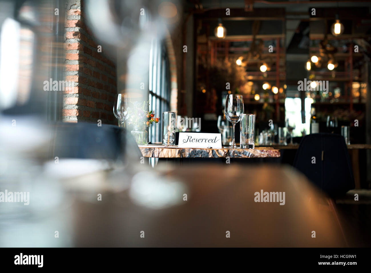 Restaurant Chilling Out Classy Lifestyle Reserved Concept Stock Photo ...