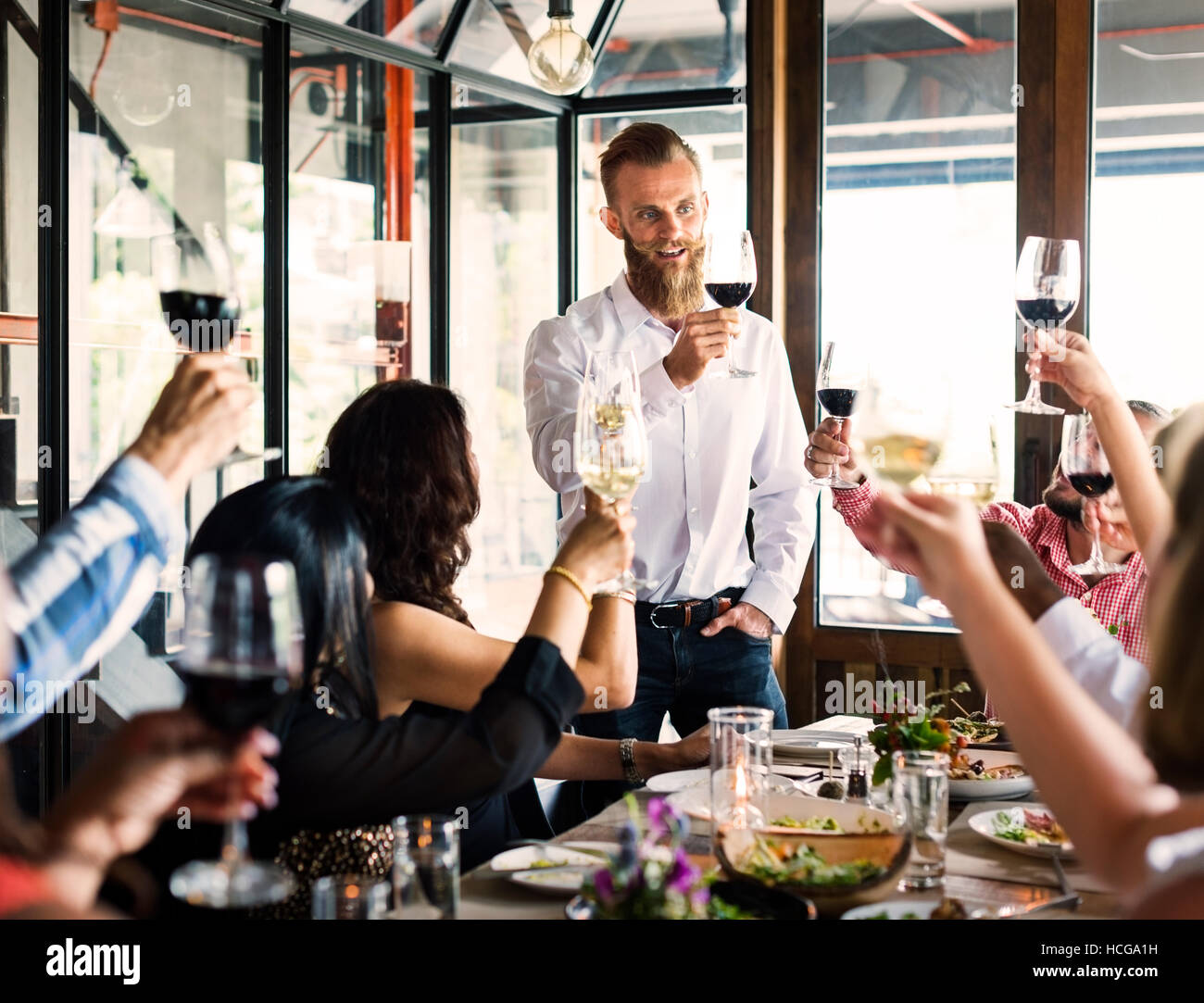 Restaurant Chilling Out Classy Lifestyle Reserved Concept Stock Photo ...