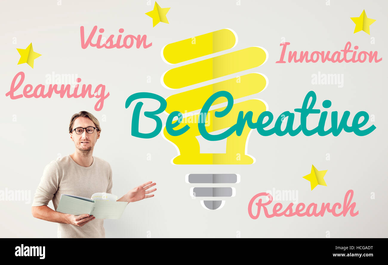 Be Creative Fresh Ideas Concept Stock Photo - Alamy