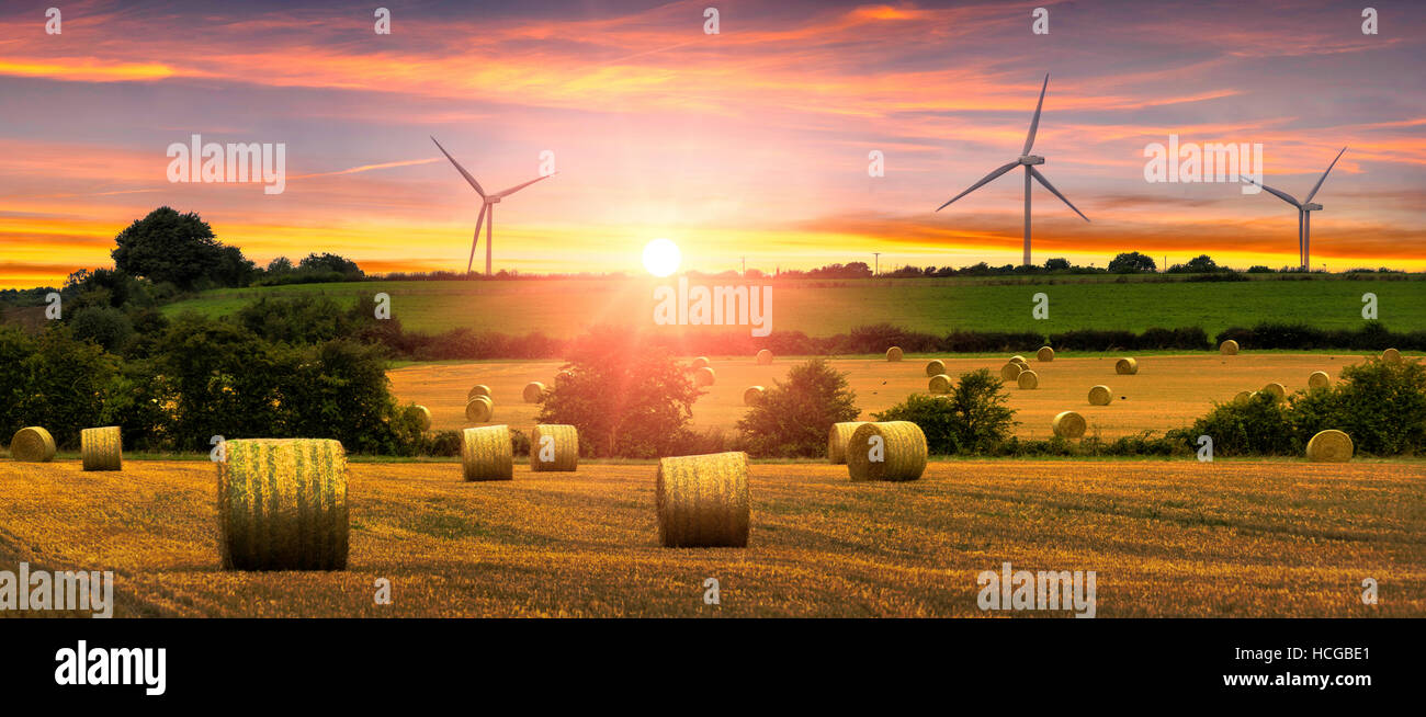 Penny Hill Wind Farm, Thurcroft, Rotherham, South Yorkshire Stock Photo ...