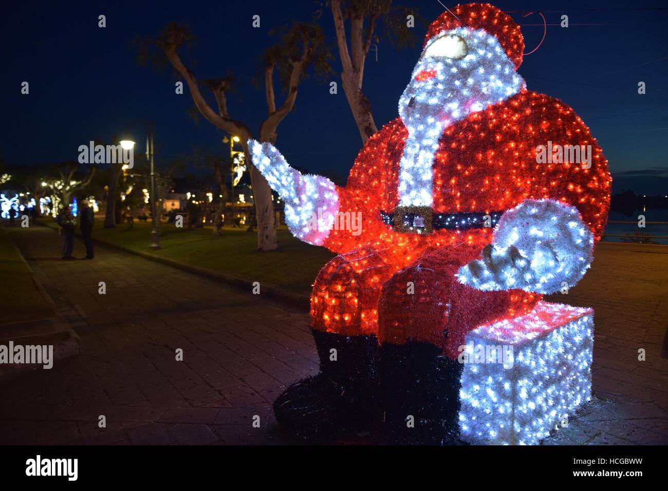 Naples italy christmas decorations hi-res stock photography and images ...