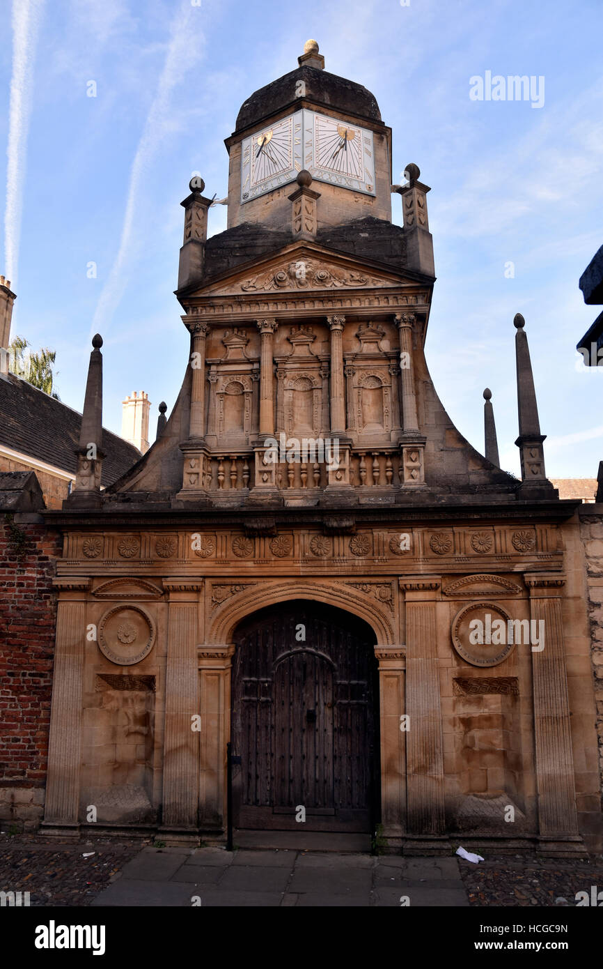 Cambridge gate of honour hi-res stock photography and images - Alamy