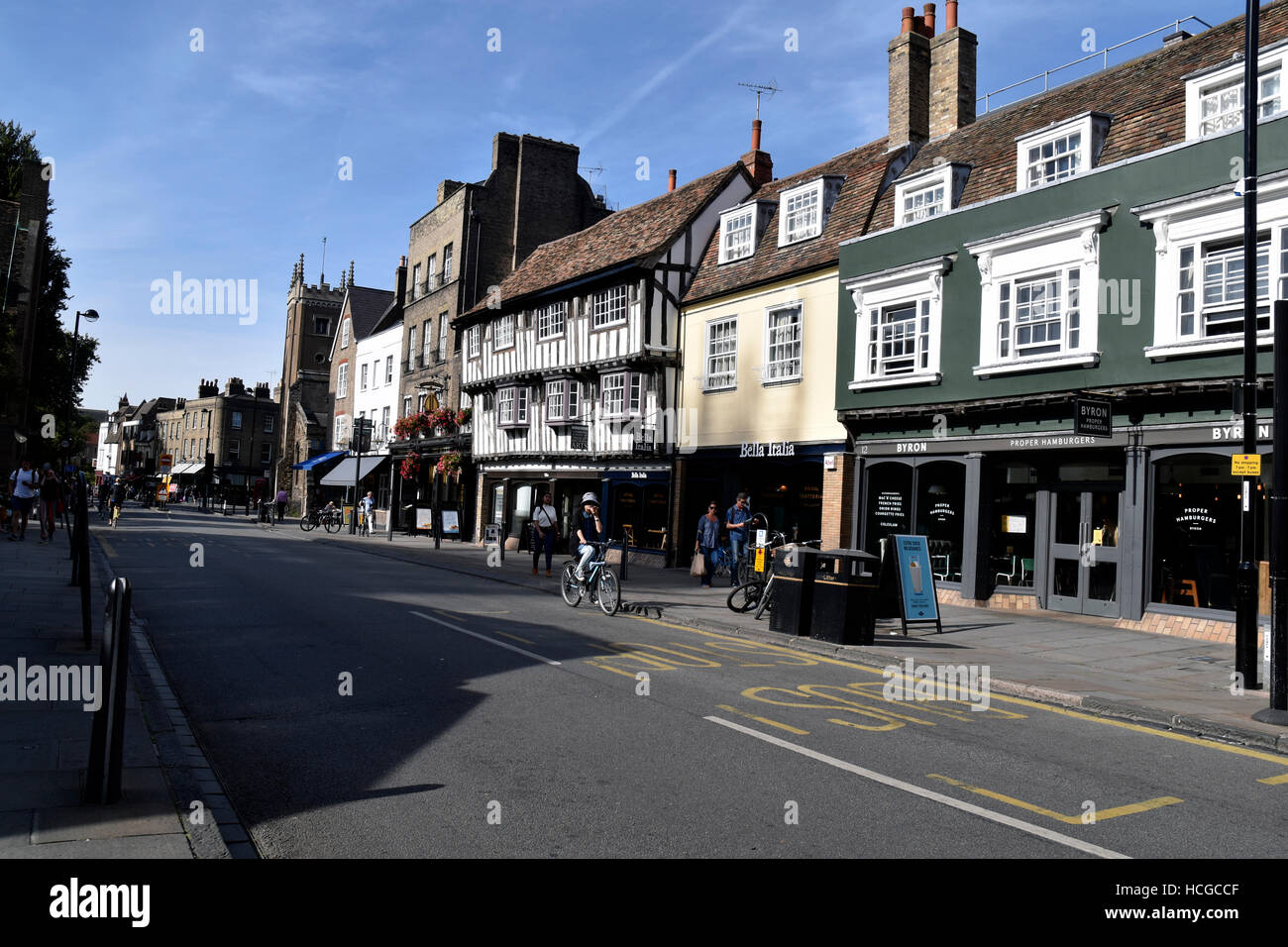 Magdalene Street Cambridge Stock Photo - Alamy