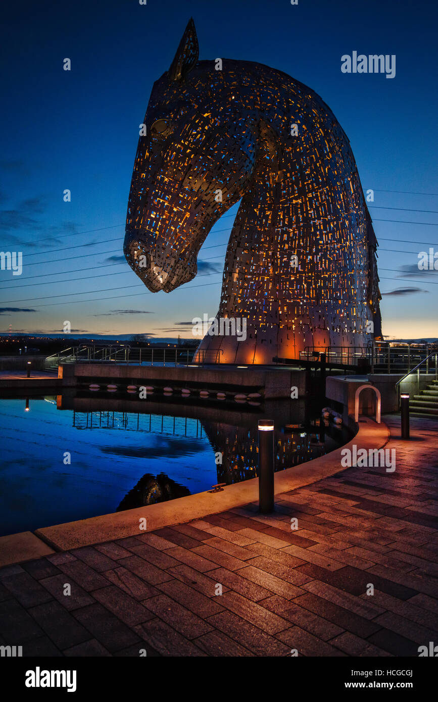 Kelpies maquettes hi-res stock photography and images - Alamy