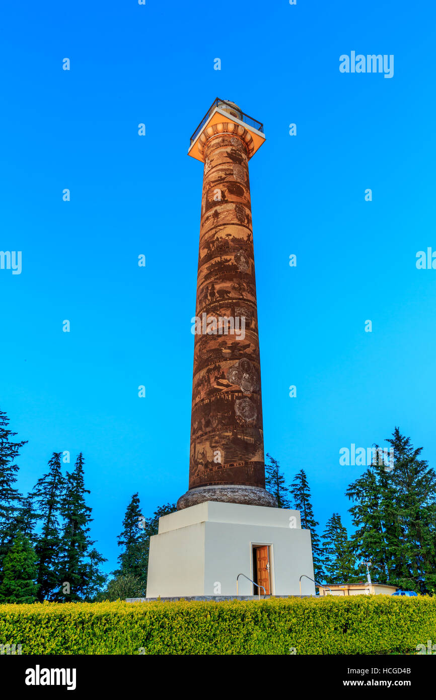 Astoria oregon column hi-res stock photography and images - Alamy