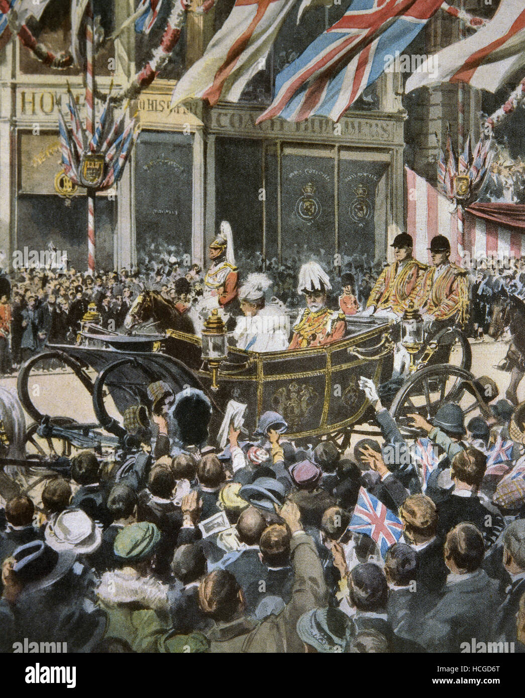 London celebration 19th century hi-res stock photography and images - Alamy