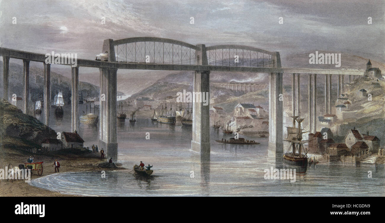 Tamar bridge train hi-res stock photography and images - Alamy