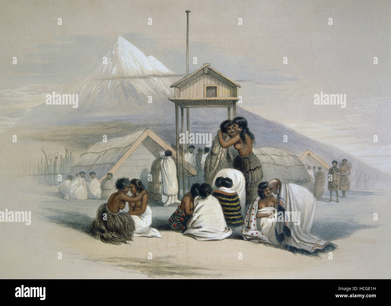 George angas maori hi-res stock photography and images - Alamy