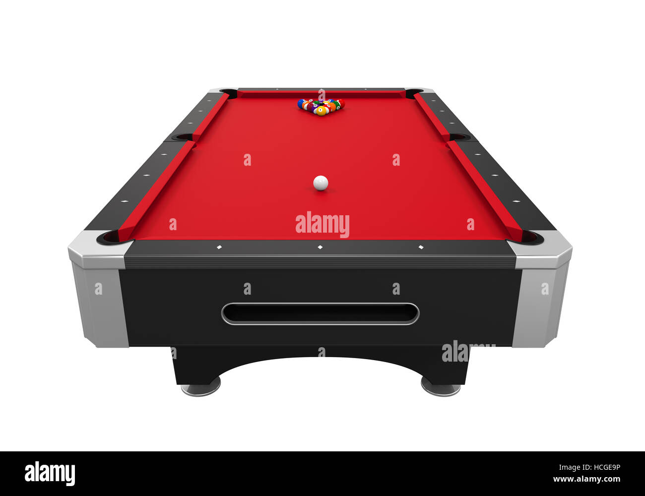 Table billiards ball top view Cut Out Stock Images & Pictures - Alamy