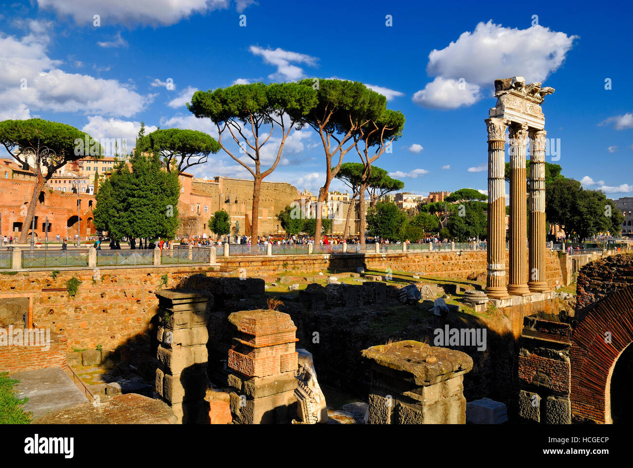 Roman Forum, Rome's historic center, Italy Stock Photo - Alamy