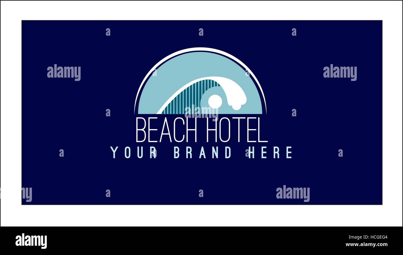 Wave logo vector vectors hi-res stock photography and images - Alamy