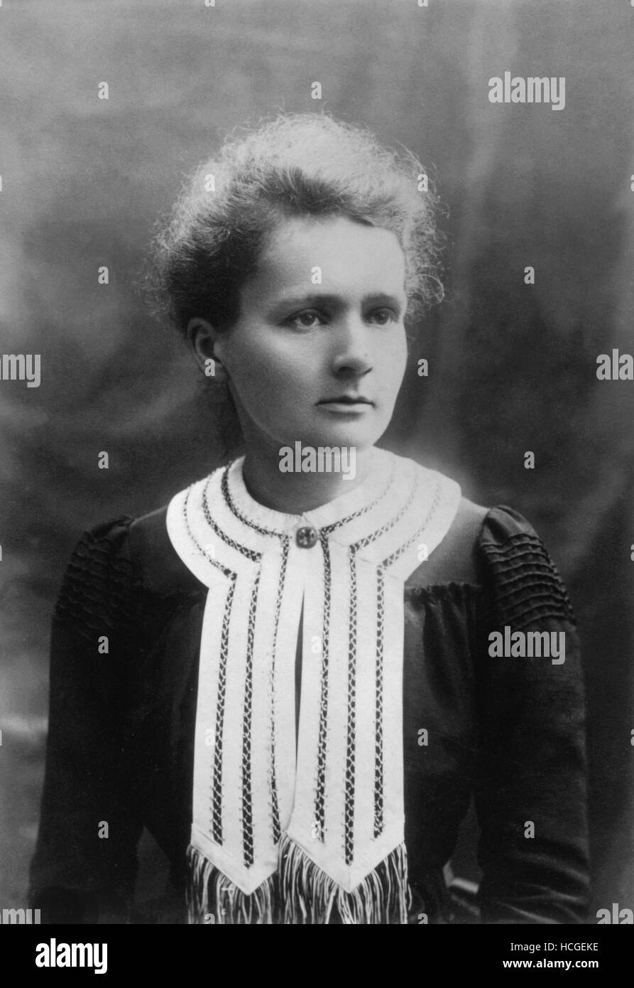 Portrait of Marie Curie Stock Photo - Alamy