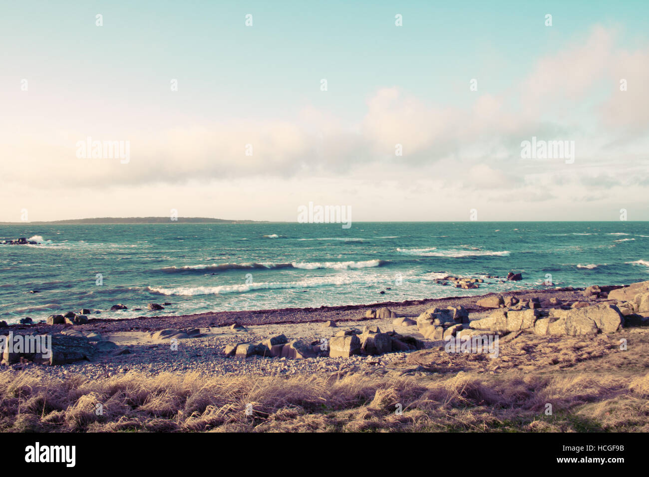 Windy seaside hi-res stock photography and images - Alamy