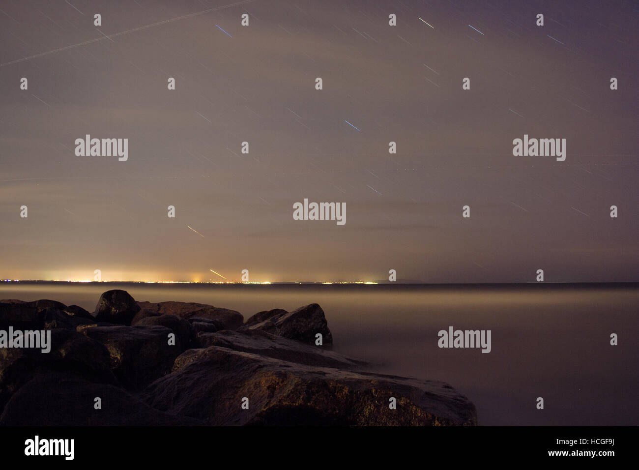 Calm night lights hi-res stock photography and images - Alamy