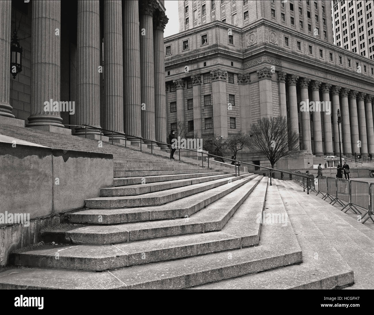 The Courts, Lower Manhattan Stock Photo - Alamy
