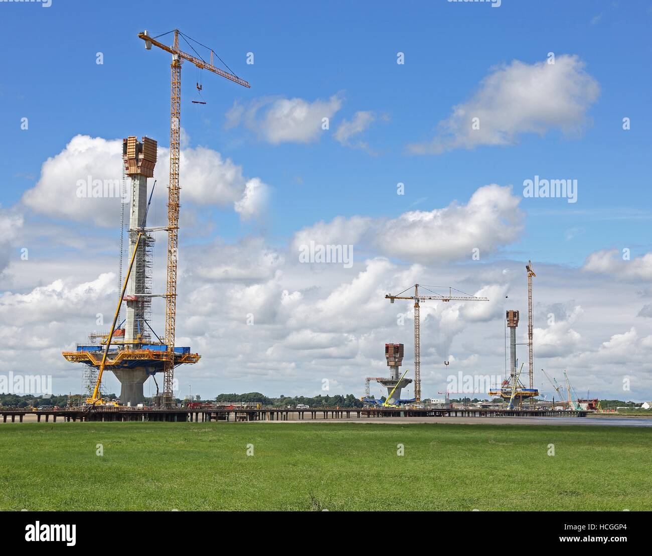 Mersey gateway bridge hi-res stock photography and images - Alamy