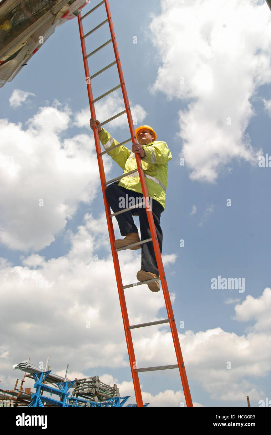 Ladder Sky Climb High Resolution Stock Photography and Images - Alamy