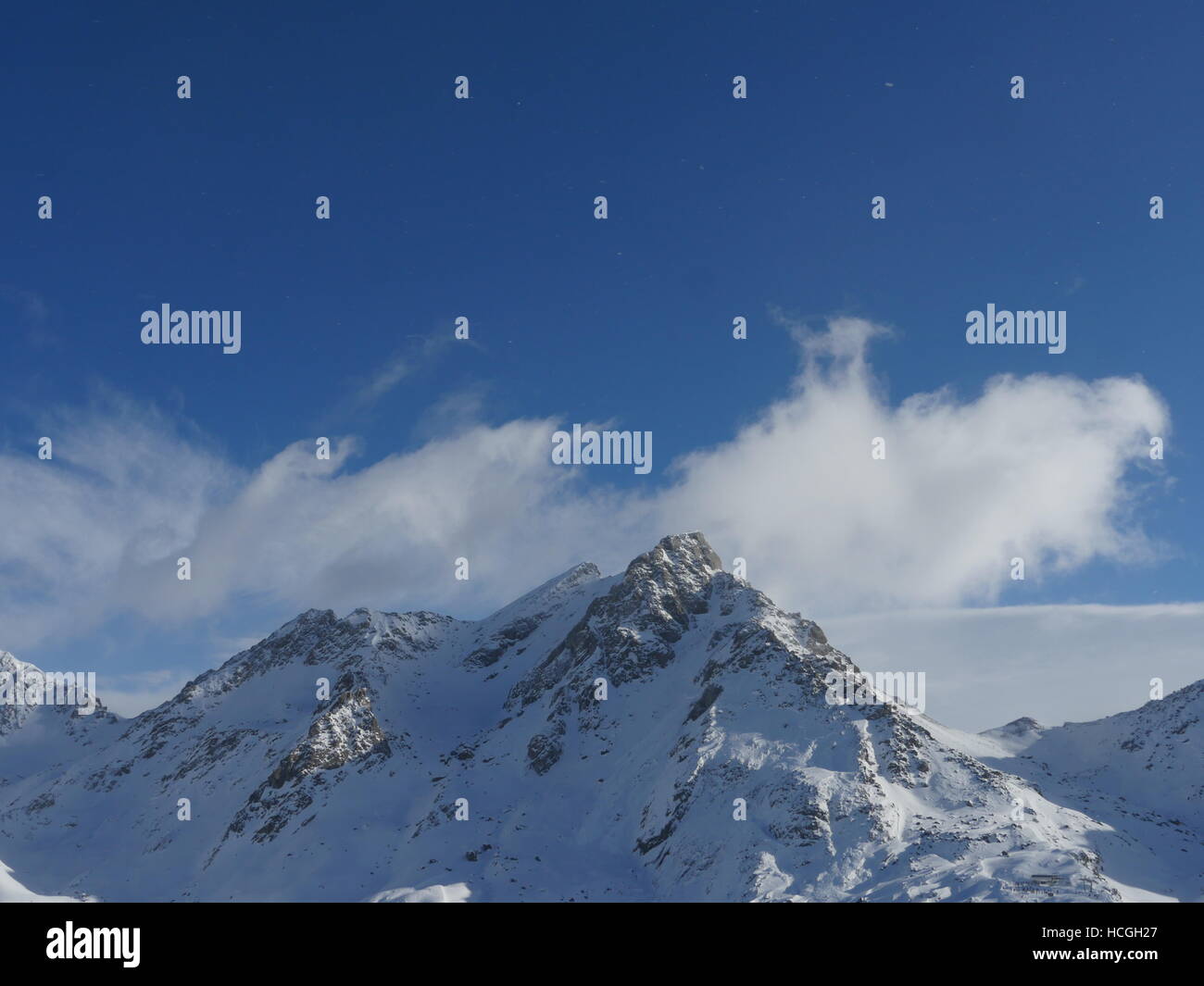 Alpine Alps mountain landscape Stock Photo - Alamy