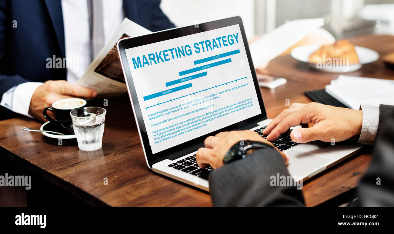 Marketing Strategy Brainstorming Solution Concept Stock Photo - Alamy