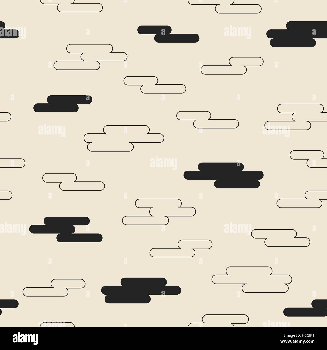 abstract stylish seamless pattern background in beige color Stock ...