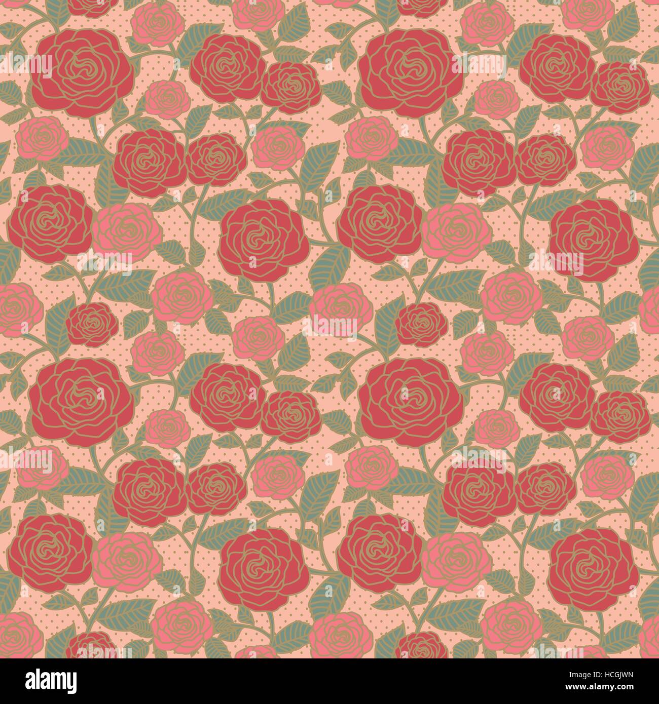 Perfect red roses Stock Vector Images - Alamy