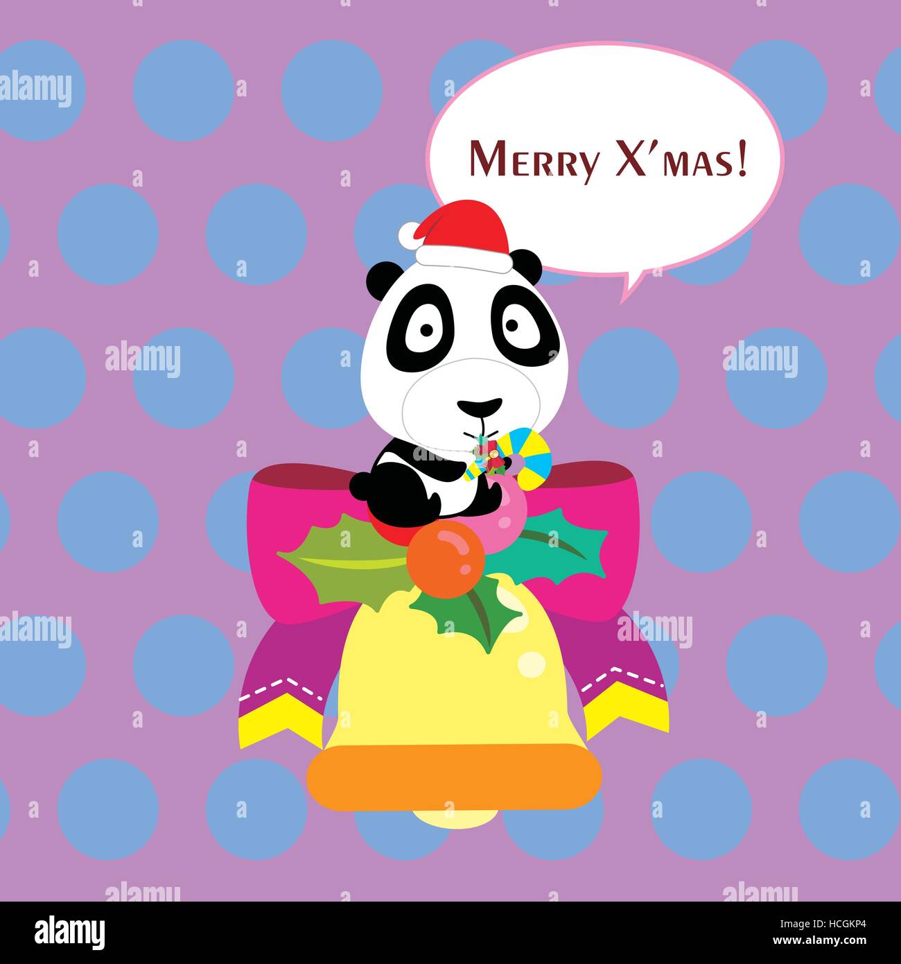 cartoon Xmas card Stock Vector Image & Art - Alamy