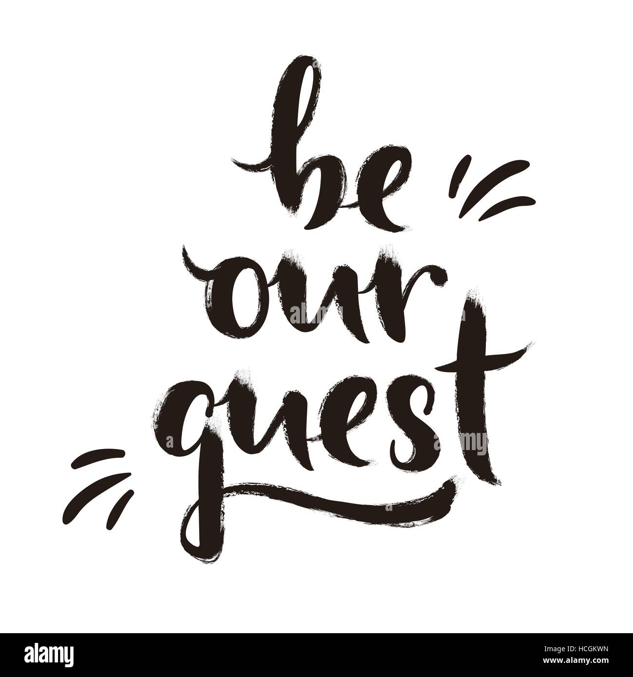 Guest Stock Vector Images - Alamy