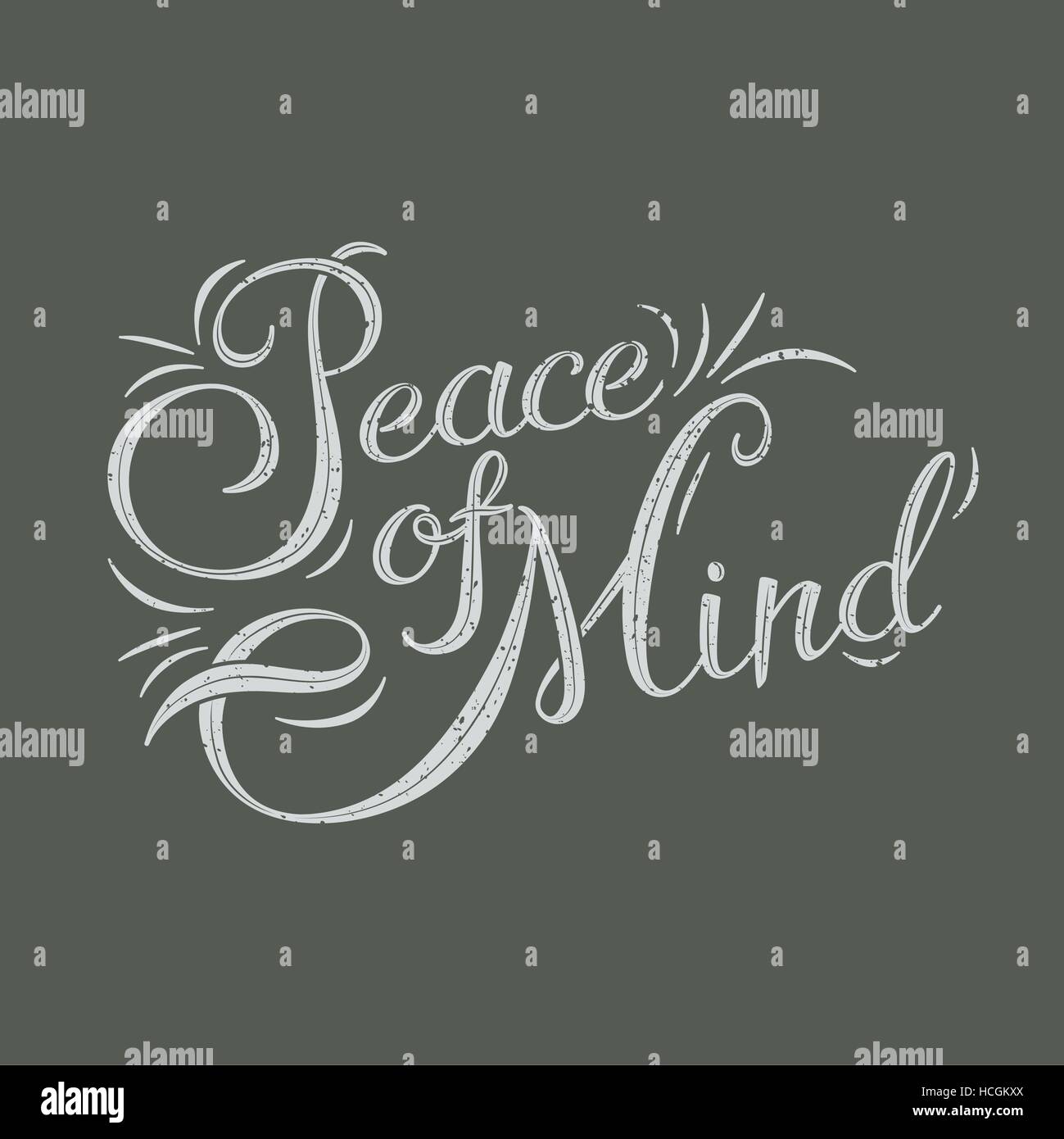 retro life quote calligraphy with decorative line Stock Vector Image ...