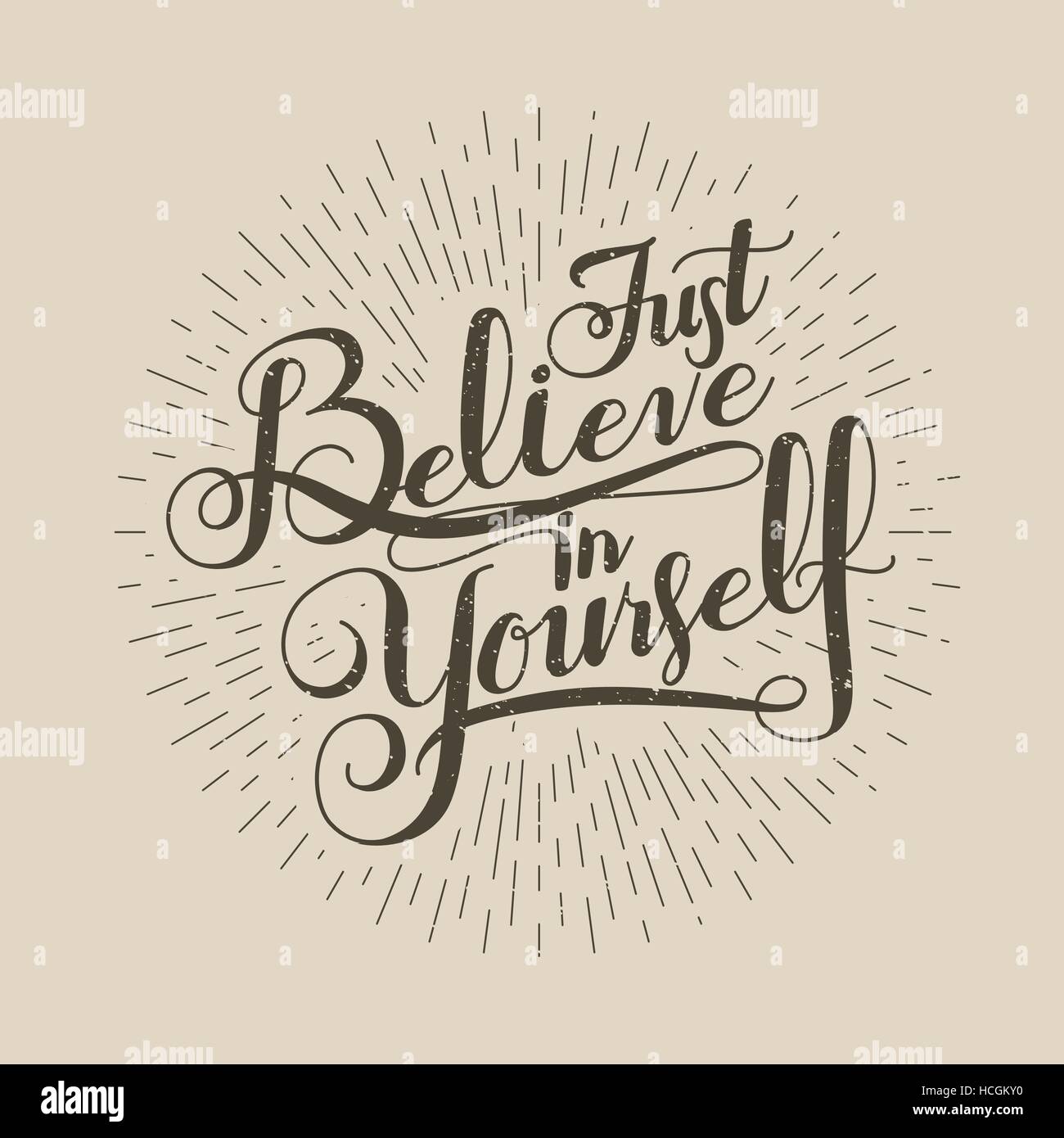 retro life quote calligraphy with decorative line Stock Vector Image ...