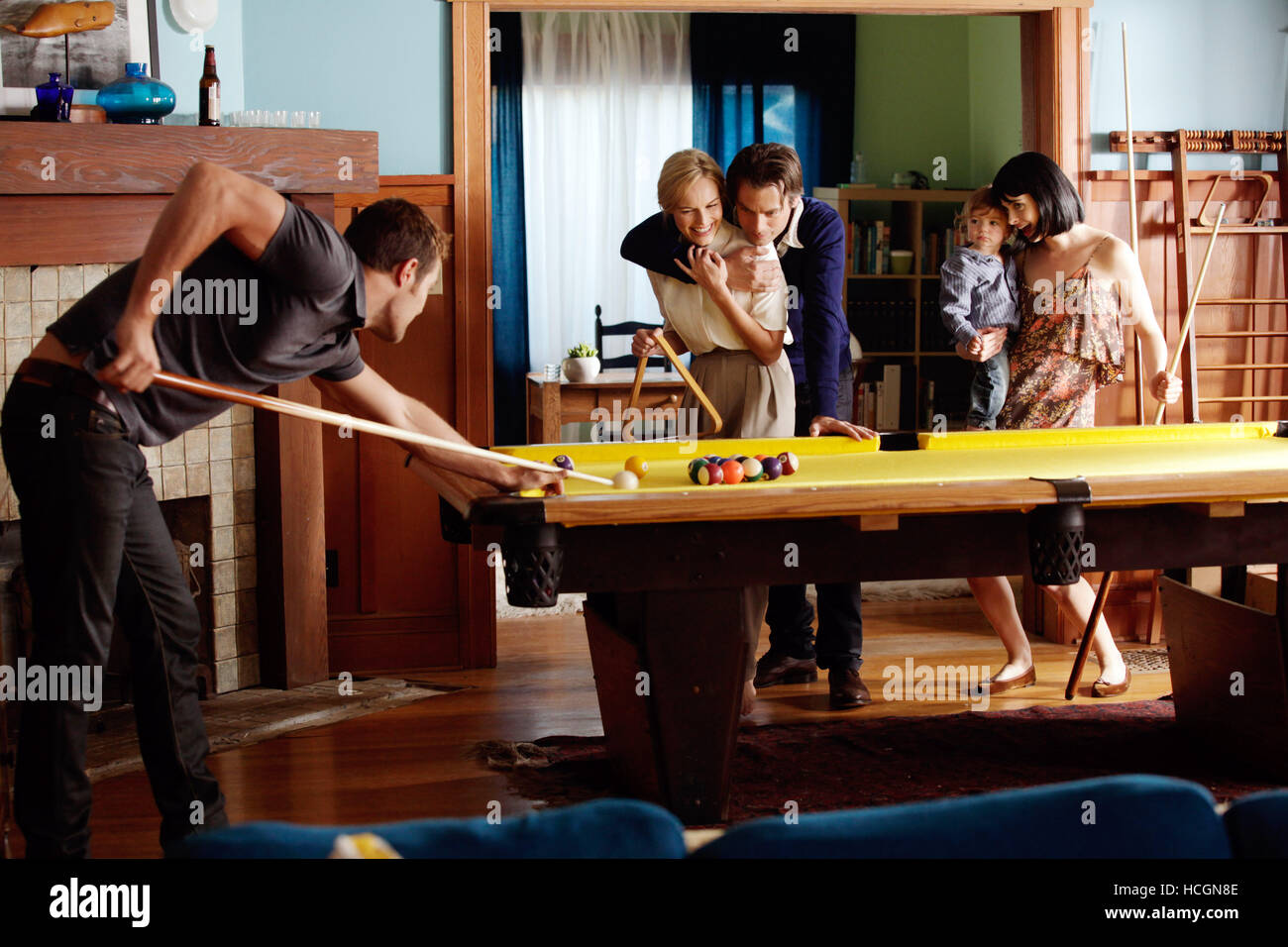 L!FE HAPPENS, (aka LIFE HAPPENS), back, from left: Justin Kirk, Kate ...