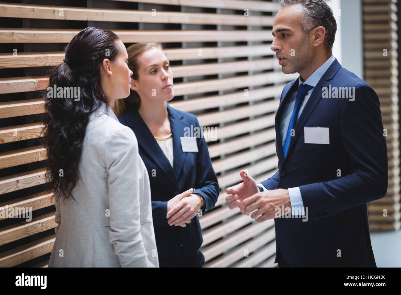 Caucasian discussion hi-res stock photography and images - Alamy