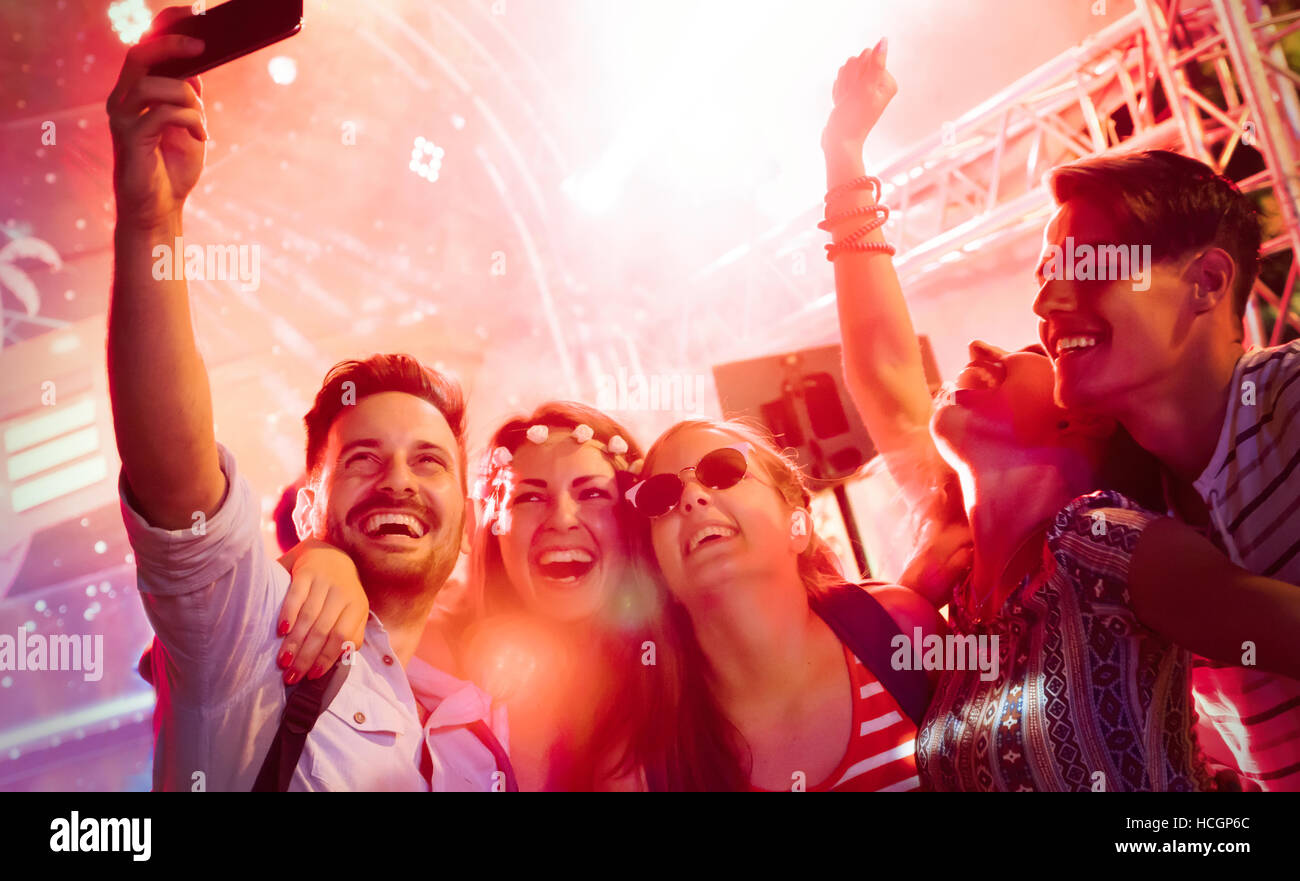 Partying in club hi-res stock photography and images - Alamy
