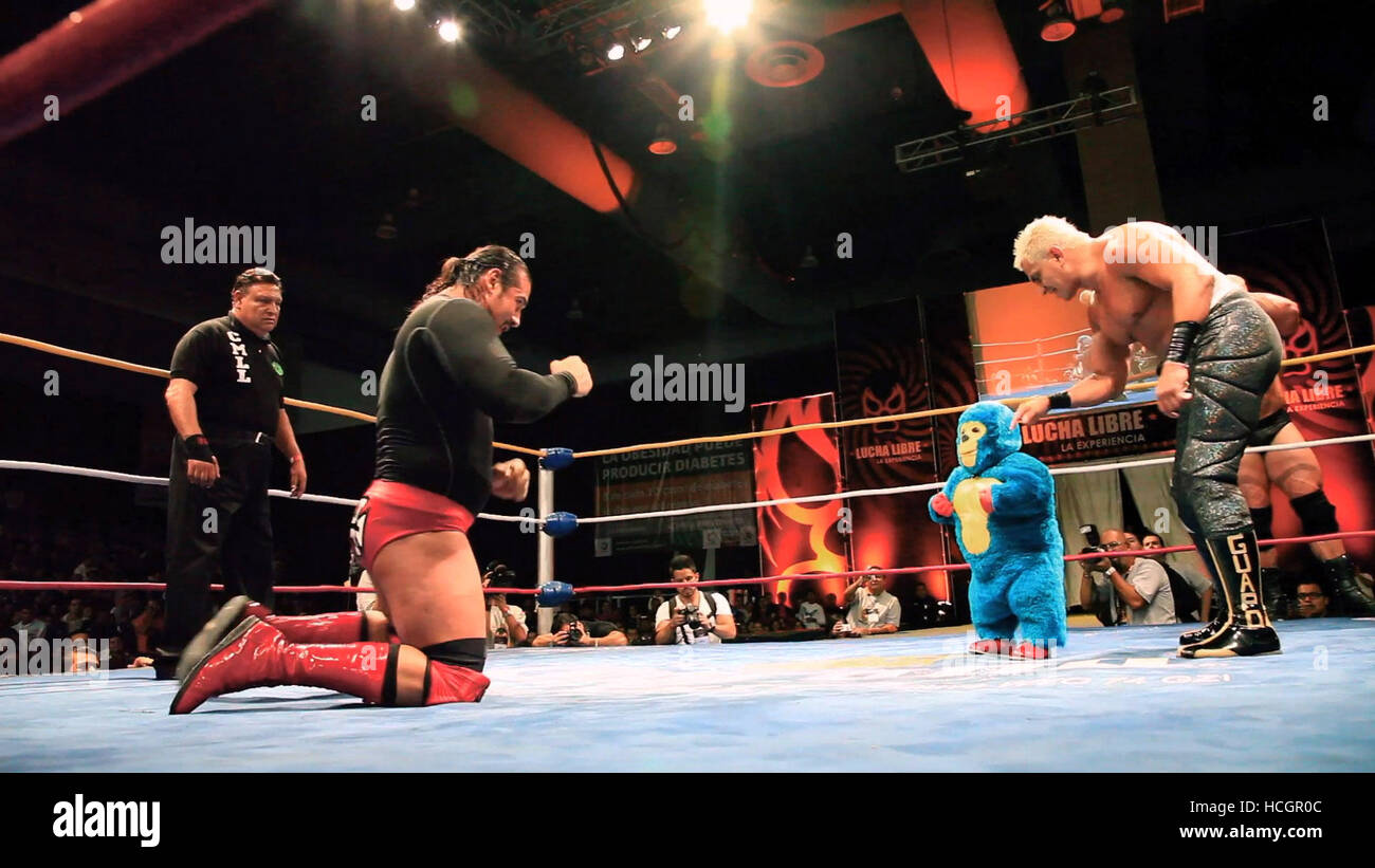 LUCHA MEXICO, l-r: Hector Garza), KeMonito, Jose Luis Jair Soria (aka ...