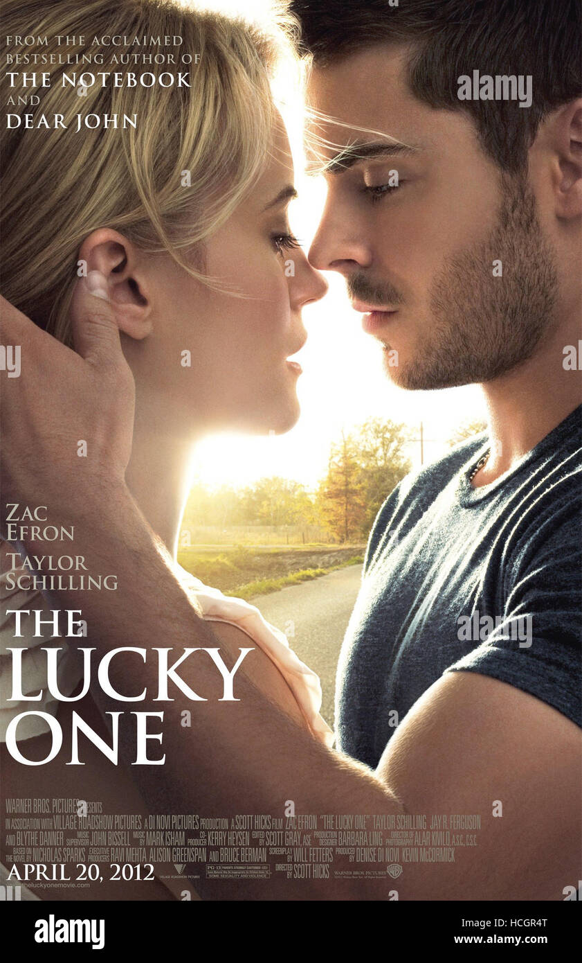 THE LUCKY ONE, from left on US poster art: Taylor Schilling, Zac Efron ...