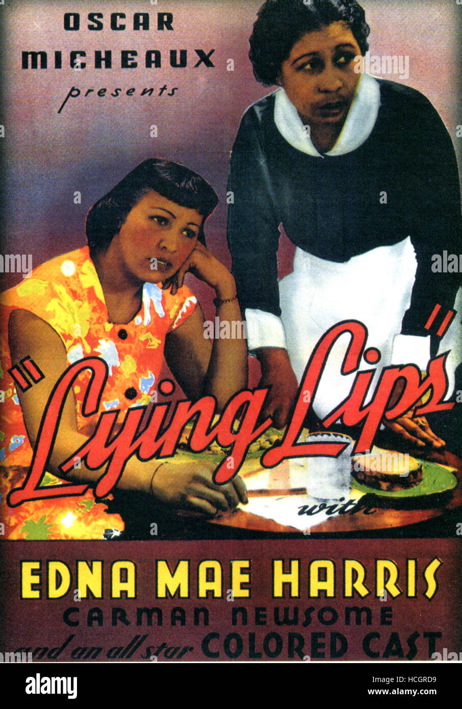 LYING LIPS, Edna Mae Harris, 1939 Stock Photo - Alamy