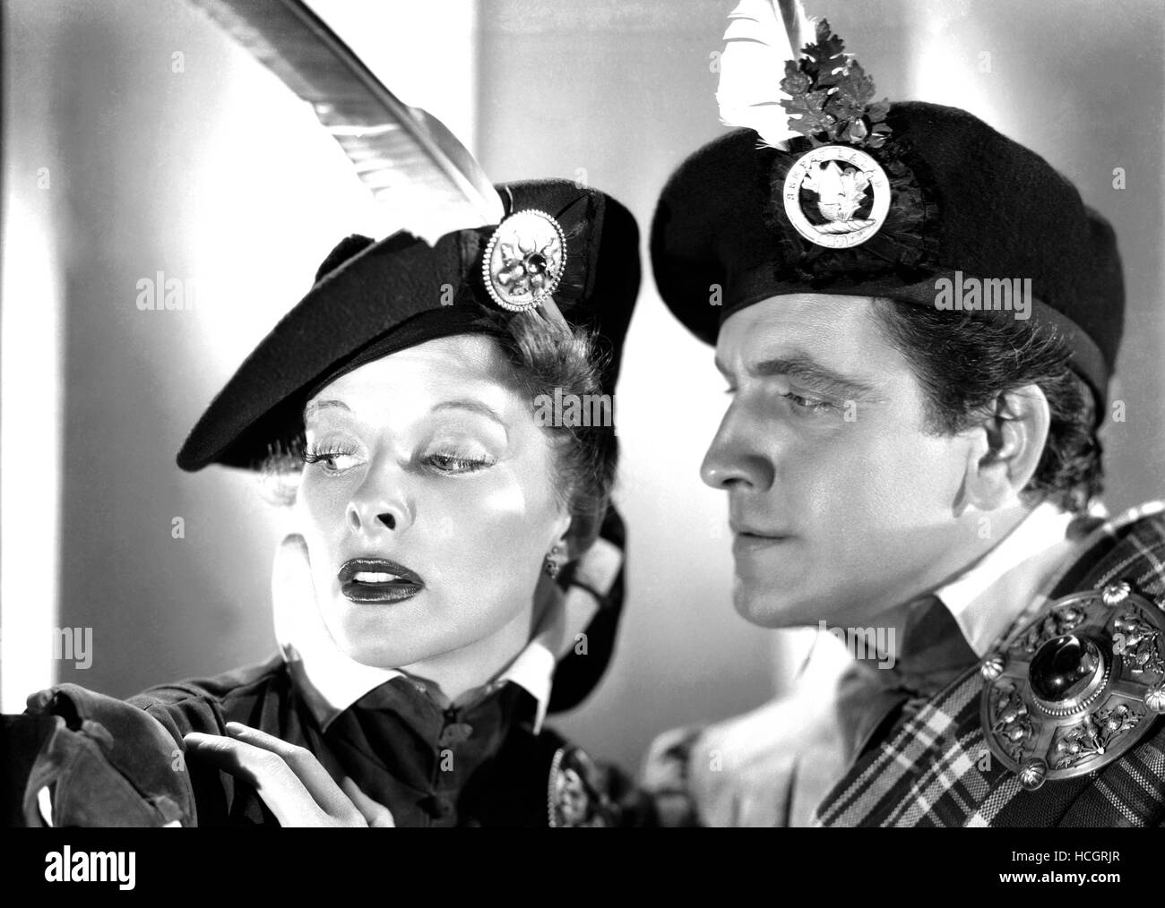 MARY OF SCOTLAND, Katharine Hepburn, Fredric March, 1936 Stock Photo ...