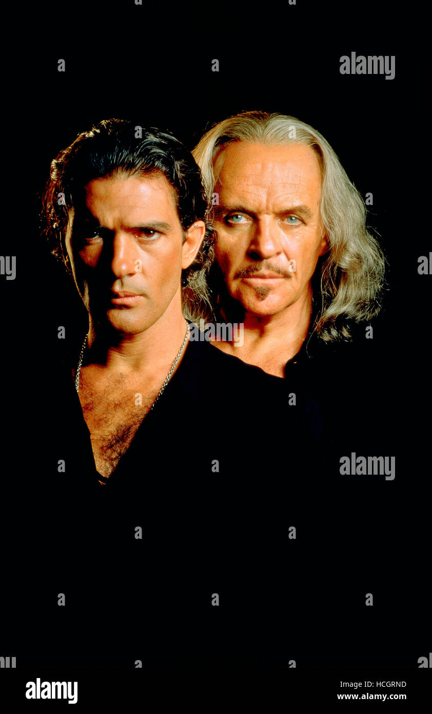 THE MASK OF ZORRO, Antonio Banderas, Anthony Hopkins, 1998, (c ...