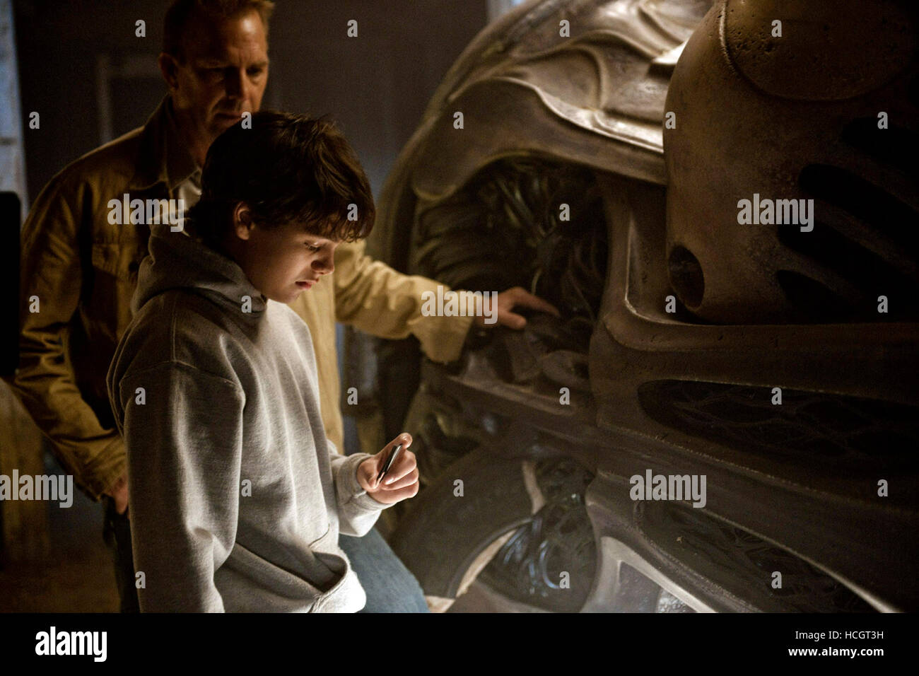 MAN OF STEEL, from left: Kevin Costner, Dylan Sprayberry, 2013. ph ...