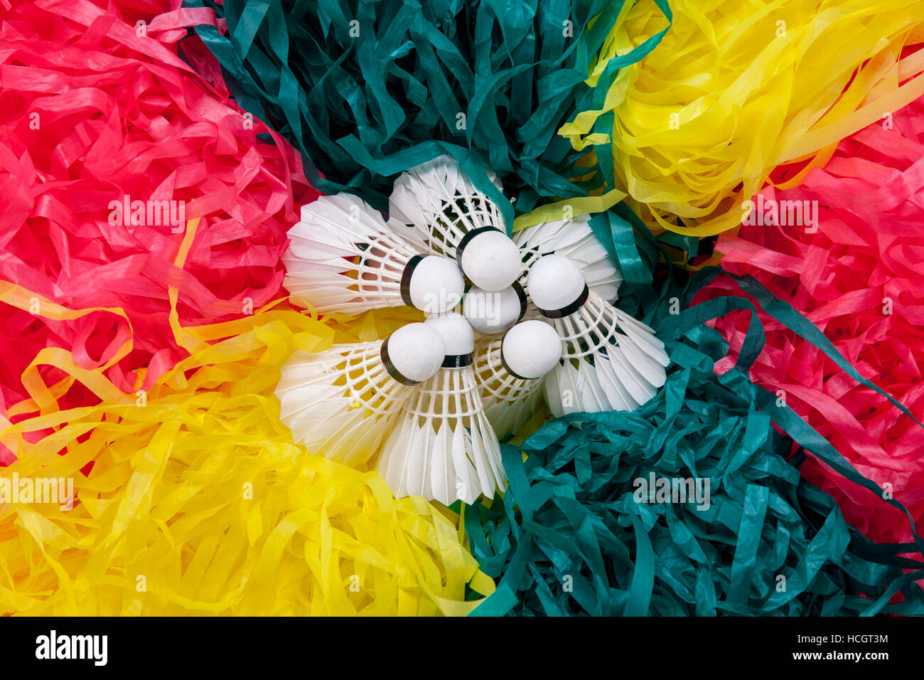 Shuttlecocks hi-res stock photography and images - Alamy