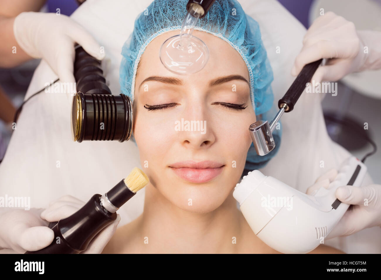 Receiving medical treatment hi-res stock photography and images - Alamy